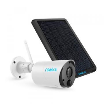 Camera de supraveghere Reolink Argus ECO-V2, WIFI, cu panou solar ...